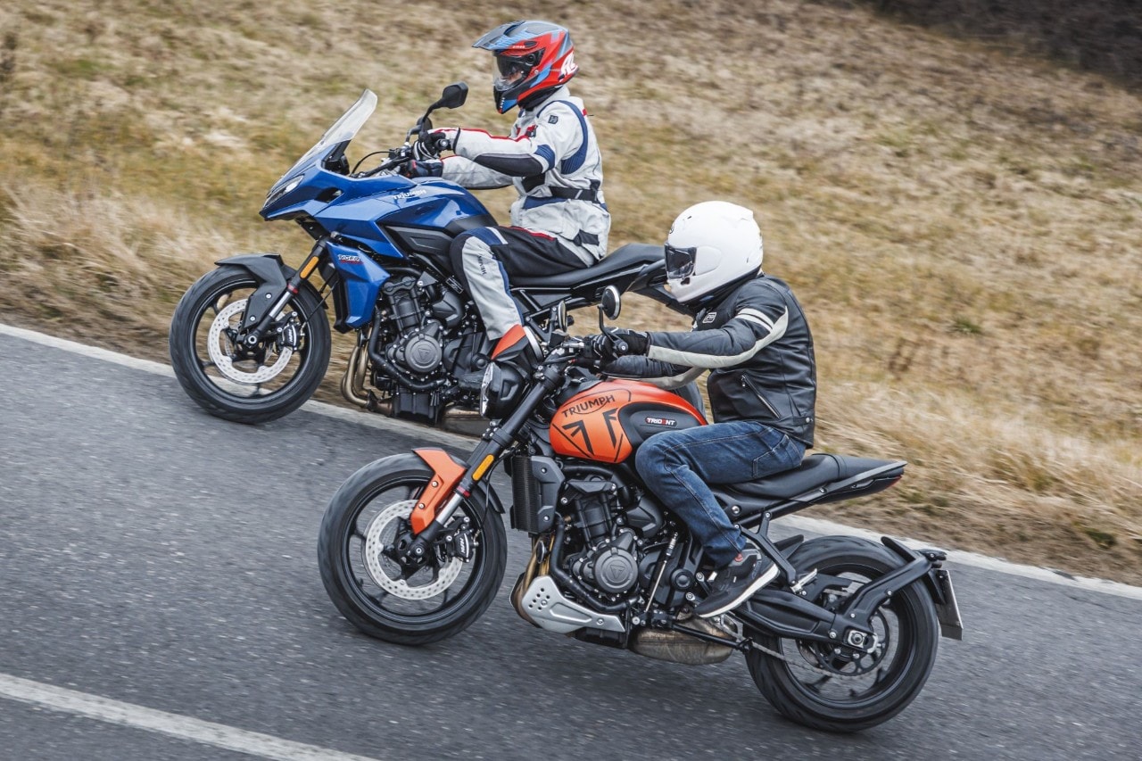 Triumph Trident 660 e Tiger Sport 660 a confronto | Dueruote
