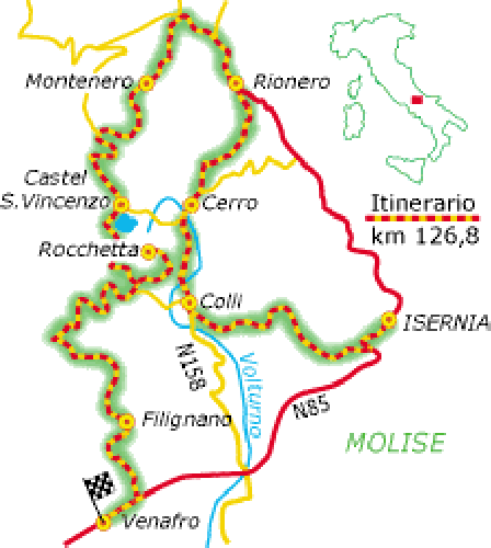 Molise: la Valle del Volturno - Dueruote
