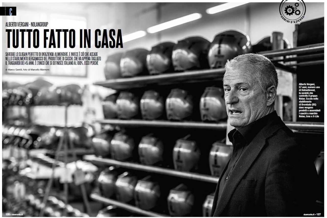 Su Dueruote di dicembre: viaggio tra i segreti della Nolan | Dueruote