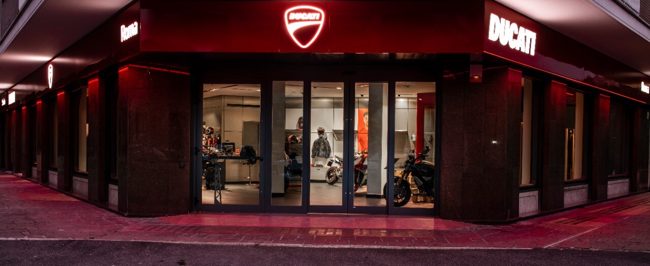Ducati flagship-store a Roma | Dueruote