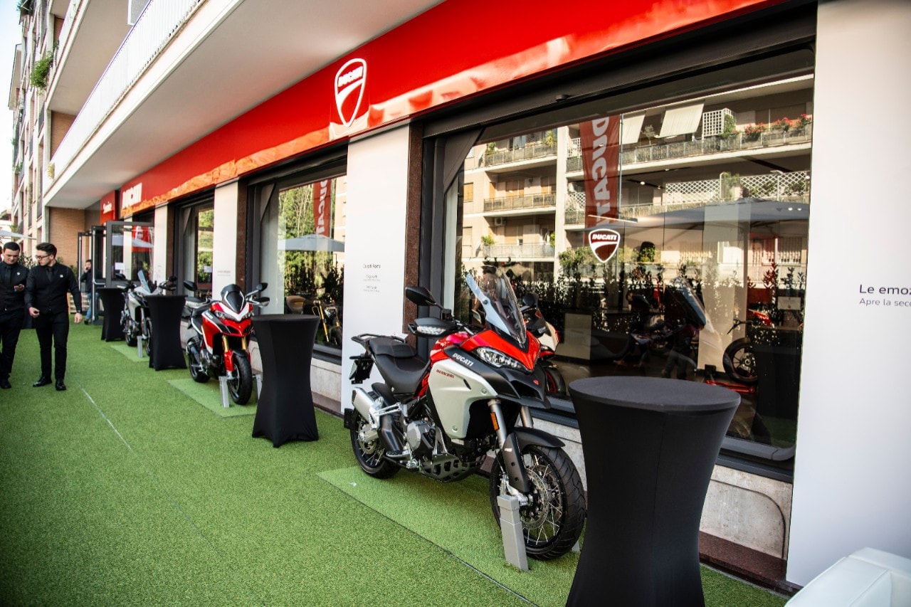 Ducati flagship-store a Roma | Dueruote