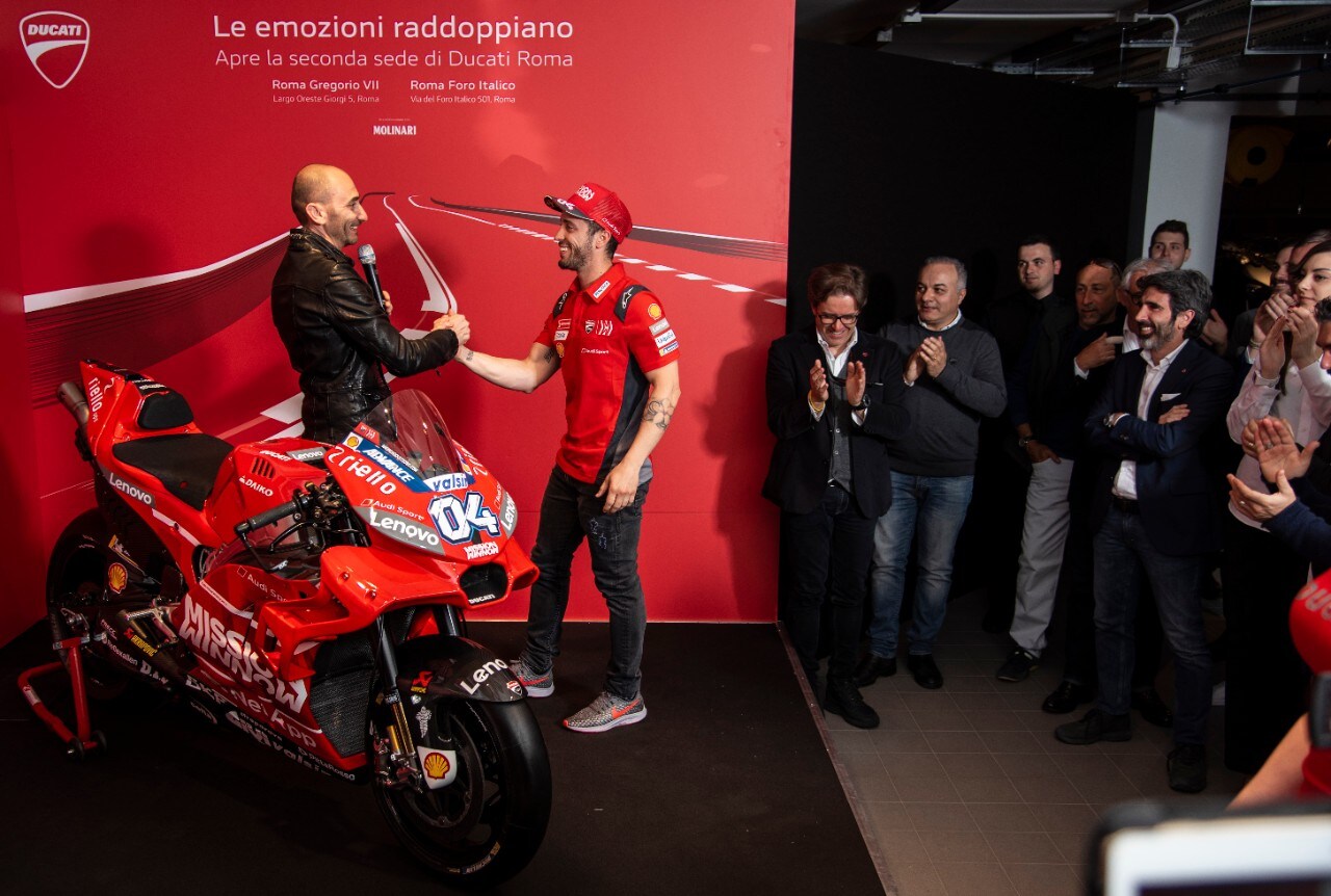 Ducati flagship-store a Roma | Dueruote