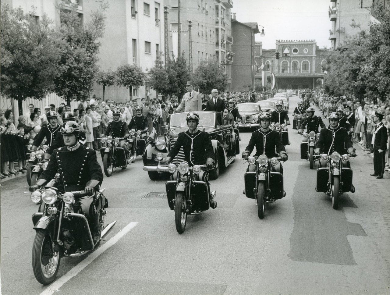 moto corazzieri presidente repubblica | Dueruote