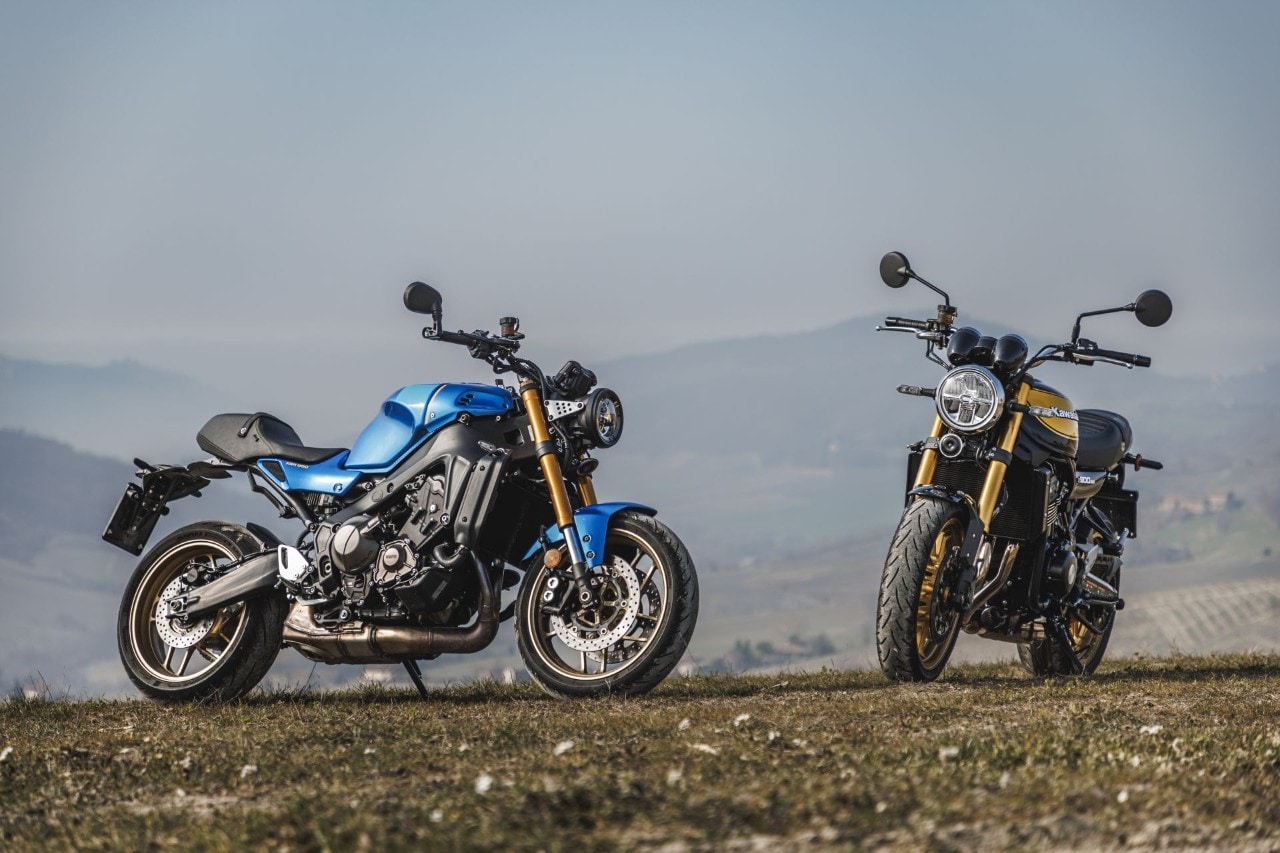 Kawasaki Z900 RS SE e Yamaha XRS900: la prova - Anteprima, Prova e Foto ...