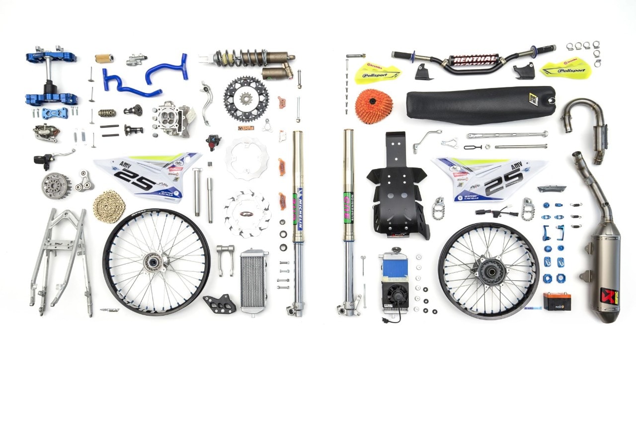 Moto smontata: Sherco 250 SEF Factory CH Racing, cavallo da corsa ...