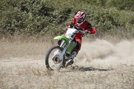 Kawasaki KLX 450R. La verde con il bottoncino | Dueruote