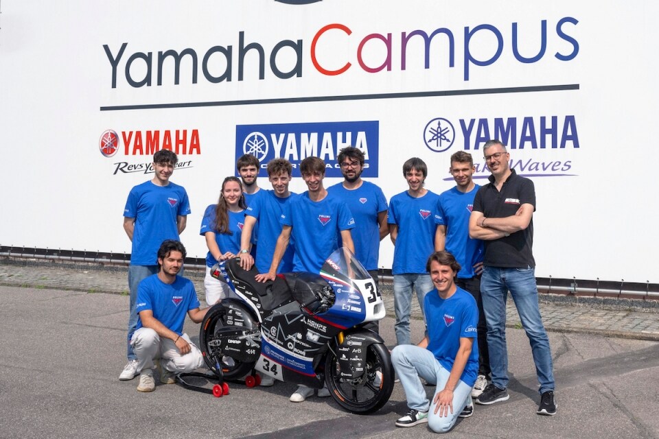 Yamaha Campus e il Politecnico di Milano per il team PoliMi Motorcycle ...