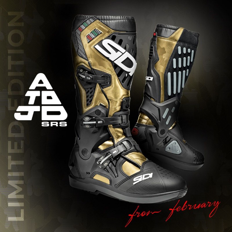Sidi Atojo Gold Limited Edition Jorge Prado World Champion | Dueruote