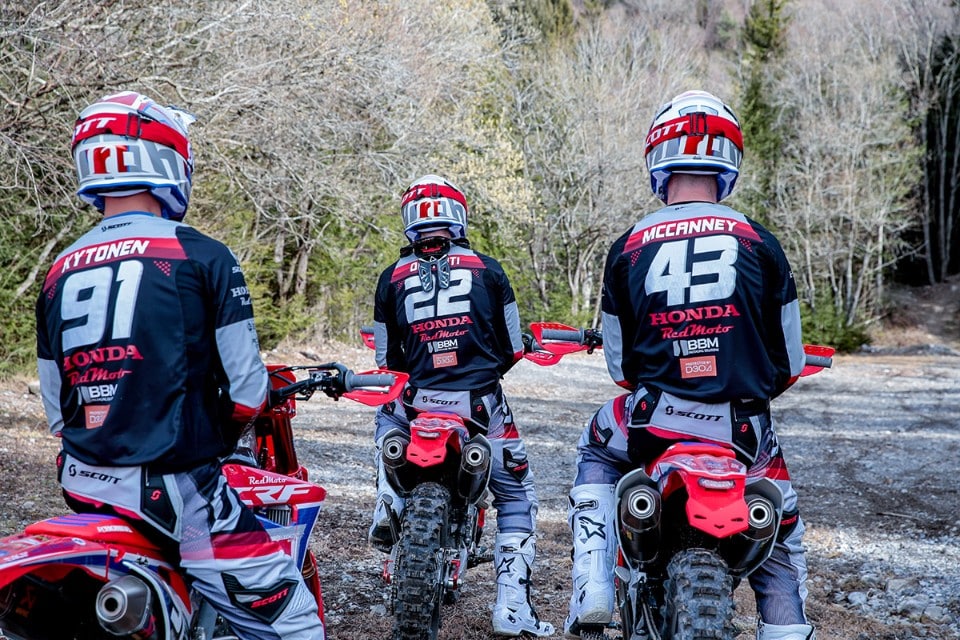 Team Honda Racing RedMoto - novità riguardo l'equipaggiamento tecnico ...