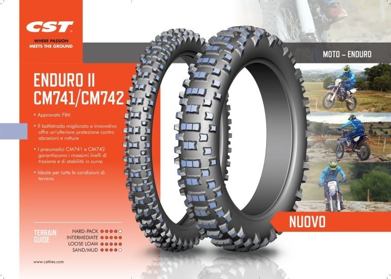 CST Tires nuovi copertoni enduro soft grip | Dueruote