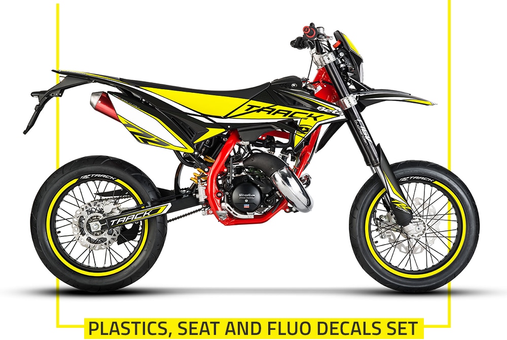 Kit plastiche, decals e sella per Beta RR 50 Track e Track R | Dueruote
