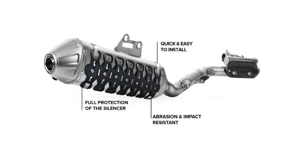 Polisport Armadillo Extreme Silencer Guard | Dueruote