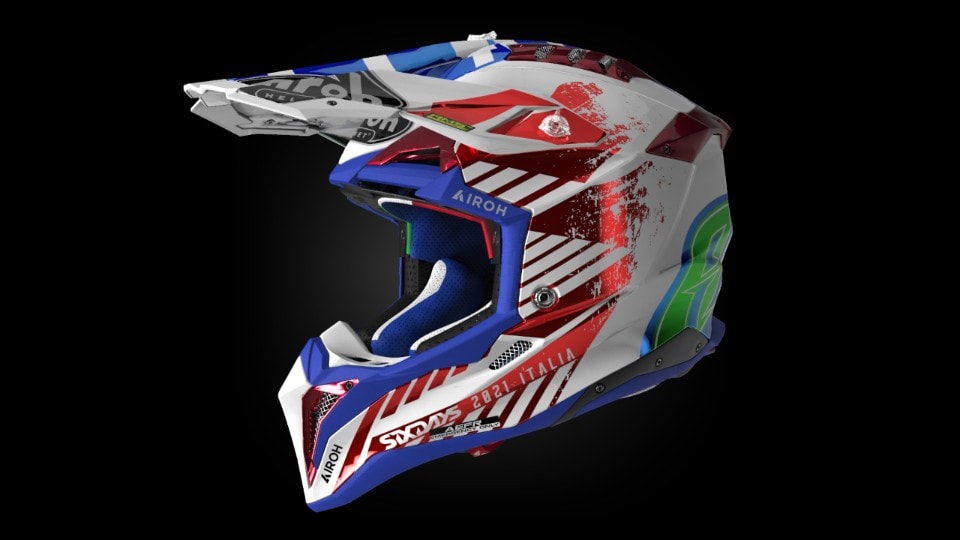 Airoh Aviator 3 Six Days Italia 2021 Limited Edition | Dueruote