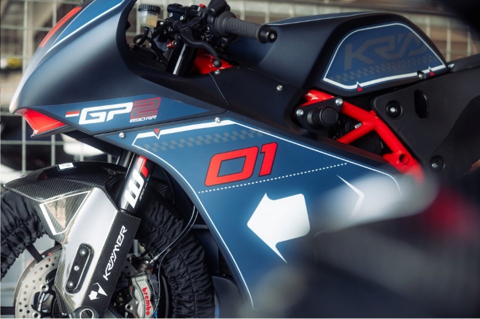 Krämer Motorcycles GP2-890RR 2024: gioiello solo pista | Dueruote