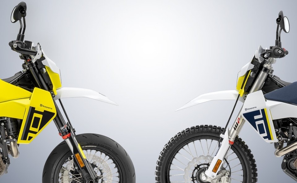 Husqvarna 701 Enduro e 701 Supermoto svelate | Dueruote