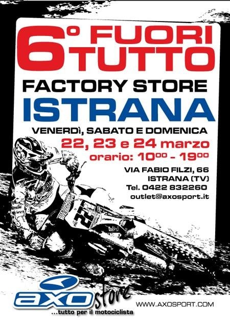 AXO Fuori Tutto. Tutti al Factory Store! | Dueruote