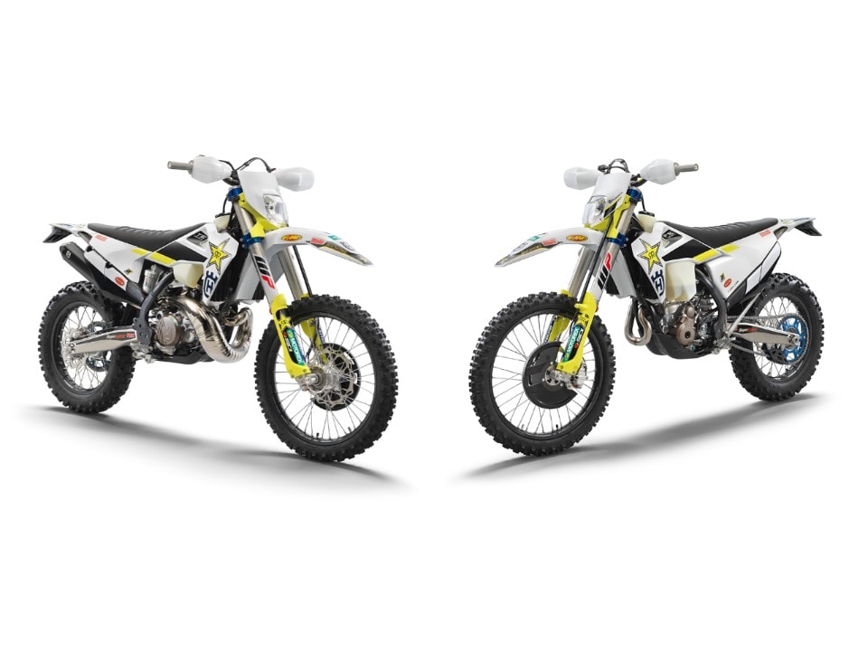 Guida da ufficiale con le Husqvarna TE 300i ed FE 350 Rockstar Edition ...