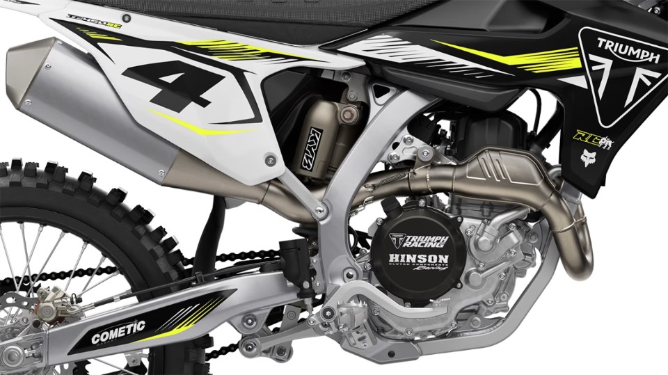 Triumph presenta la TF 450-RC Edition, sviluppata da Ricky Carmichael ...
