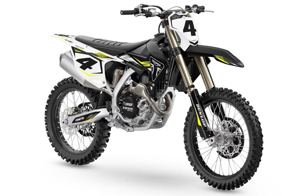 Triumph presenta la TF 450-RC Edition, sviluppata da Ricky Carmichael ...