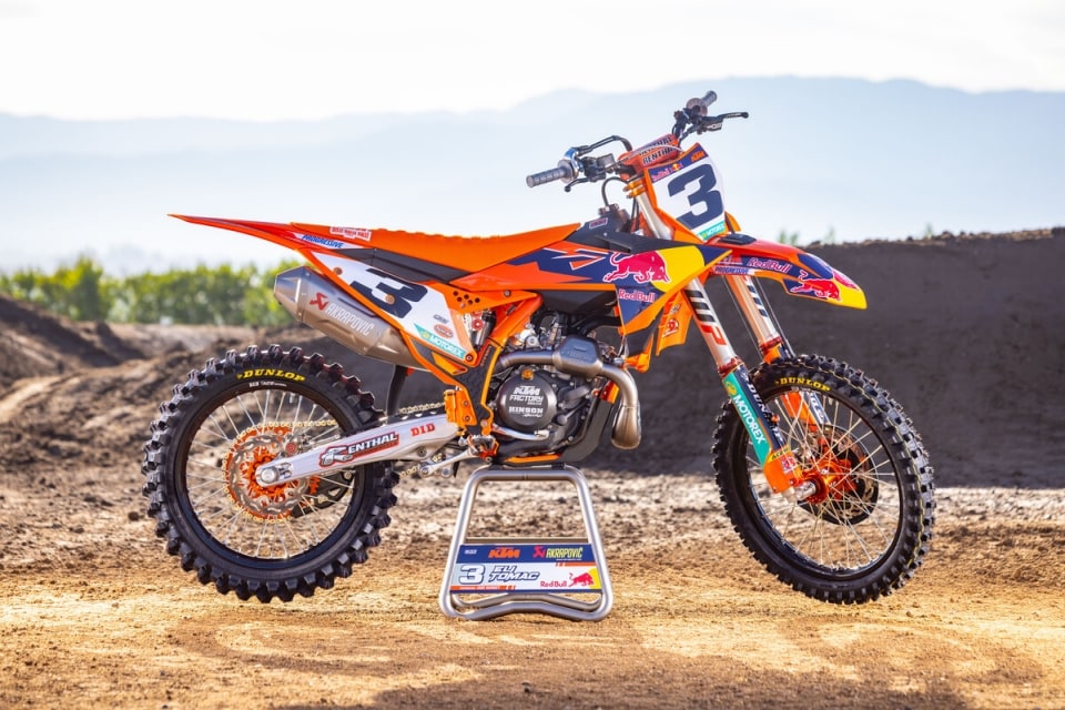 Eli Tomac Red Bull KTM 450 SX-F Factory Racing 2026 | Dueruote