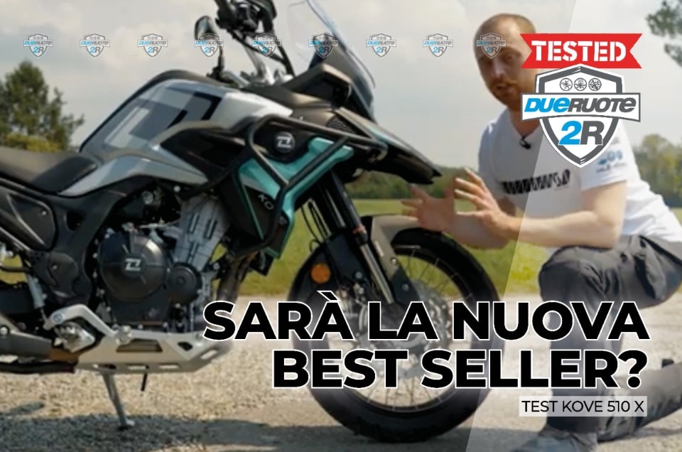 Kove 510X, la prova: come va, le caratteristiche e il prezzo - Anteprima, Prova e Foto - Dueruote