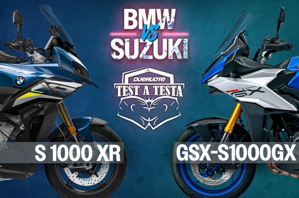BMW S1000XR VS Suzuki GSX-S1000 GX - Anteprima, Prova e Foto - Dueruote