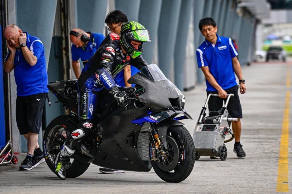 MotoGP Sepang Shakedown Day 2: Yamaha in testa anche con la pioggia ...