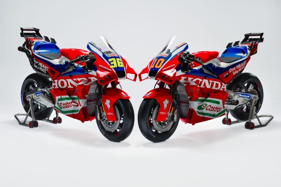 MotoGP: la nuova livrea del team Honda HRC Castrol debutta in Indonesia ...