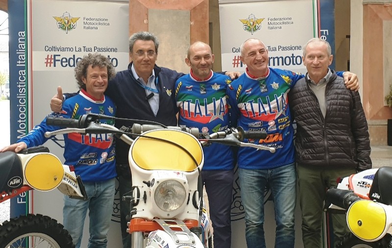 Sei Giorni di Enduro, Passeri, Rinaldi e Sala nel Trofeo Vintage ...