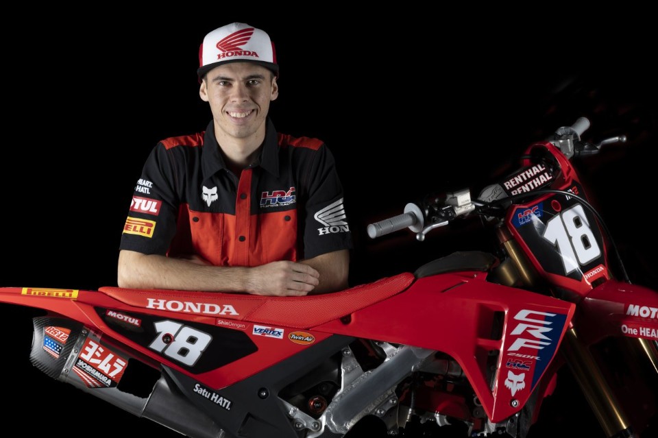 Valerio Lata con il Team Honda HRC MX2 per il 2025 | Dueruote