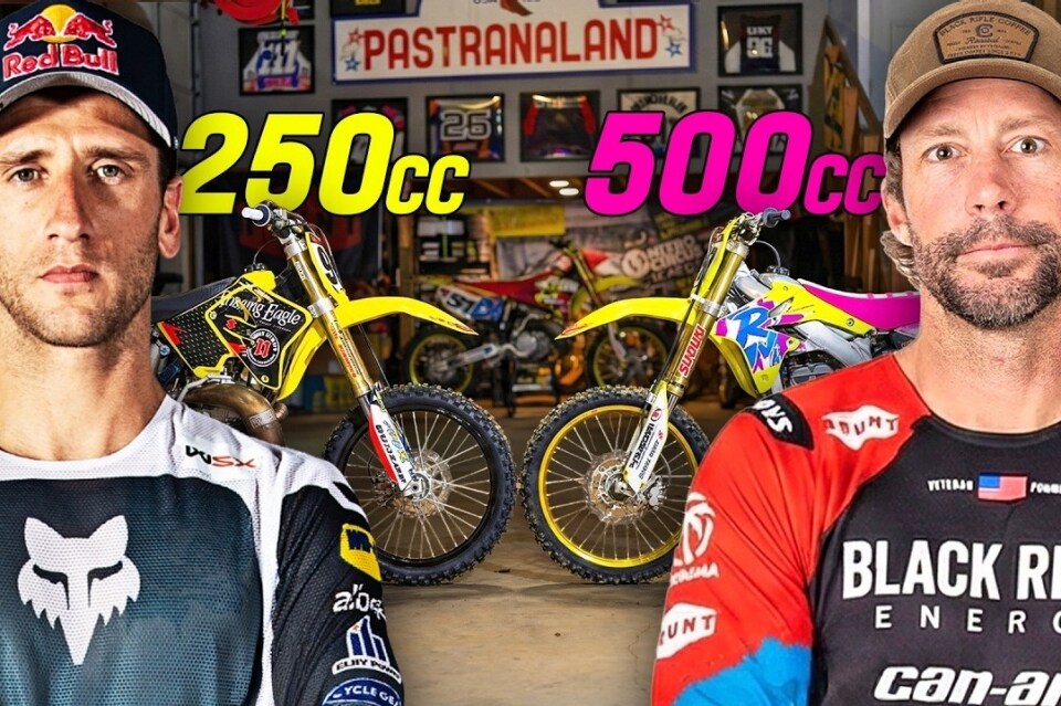 Pastrana and Roczen, RM Zilla vs. Factory 250cc | Dueruote