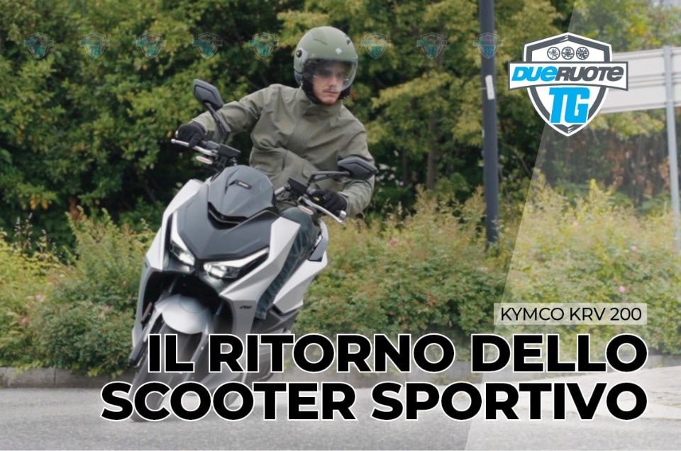 DueruoteTG 155 - Kymco KRV 200, il ritorno dello scooter sportivo ...