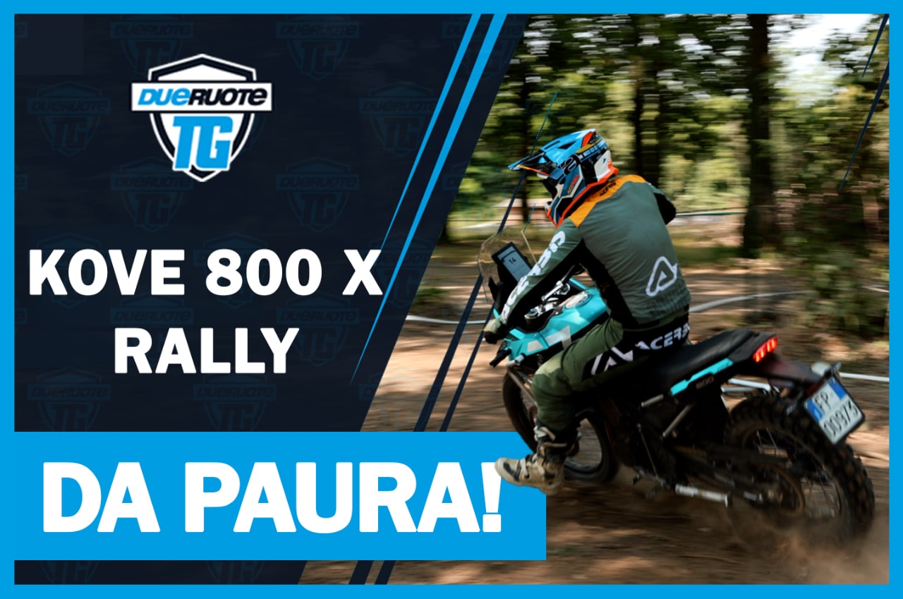 Kove 800 X Rally prova: solo 176 kg per l'adventure cinese da 95 CV ...